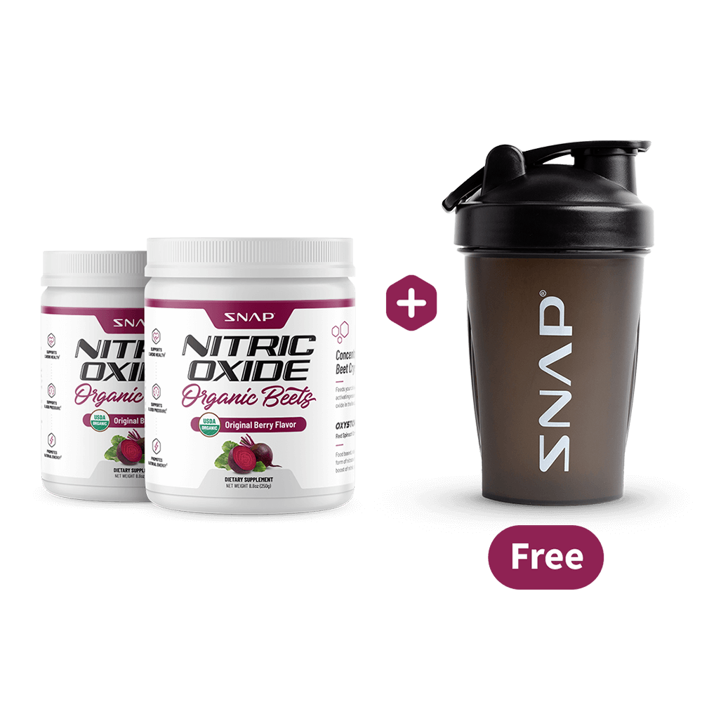 2 Remolachas Orgánicas + Shaker Gratis – Snap Supplements