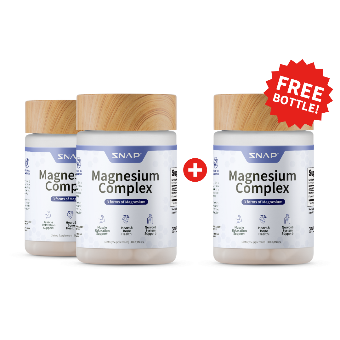 Magnesium Complex - Buy 2, Get 1 Free – Snap Supplements