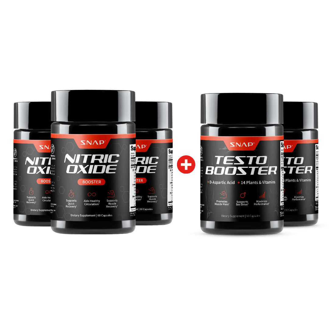 Ultimate Nitric Oxide + Testo Booster Bundle - Buy 3, Get 2 – Snap ...